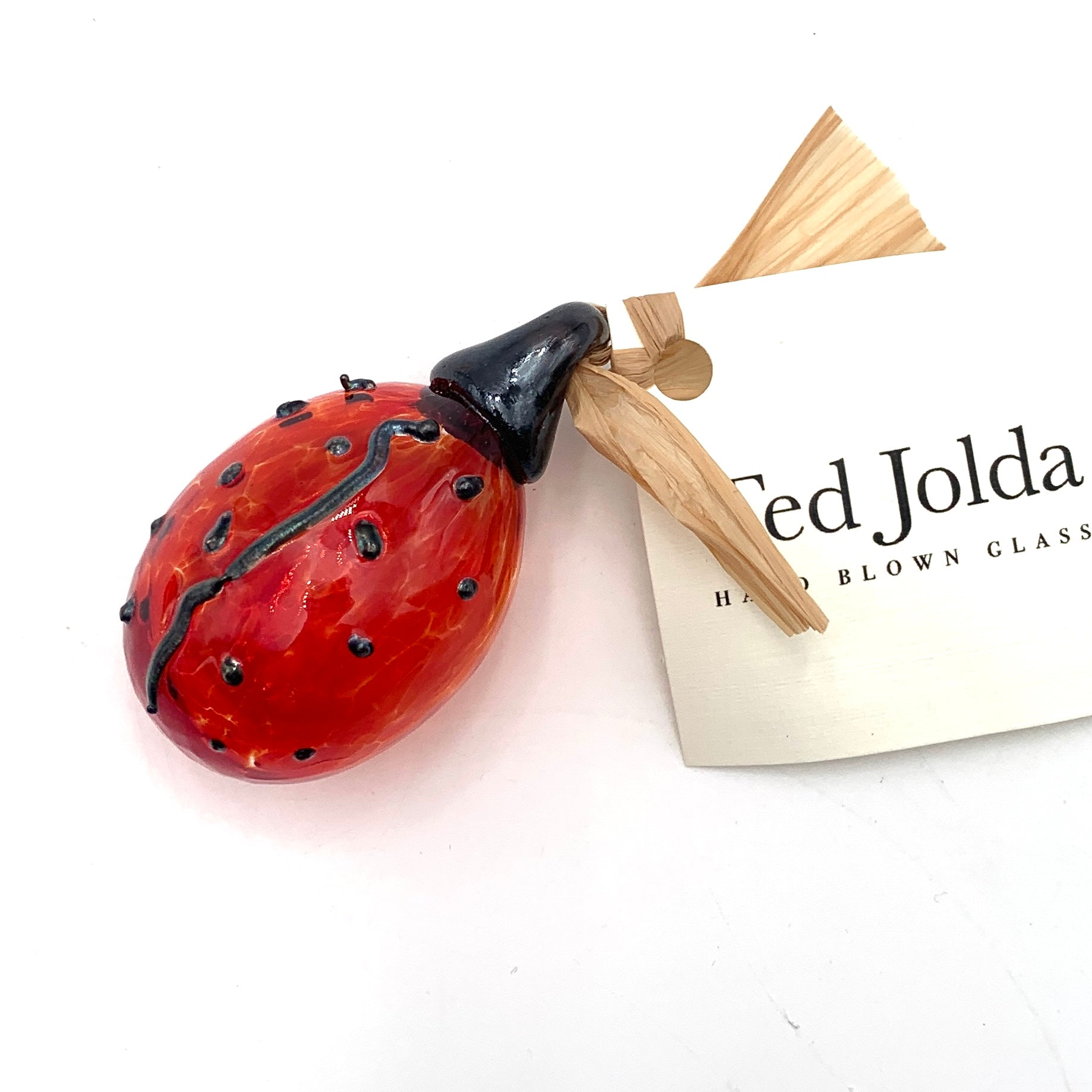 Ornament - Ladybug – Shop The Clay and Glass