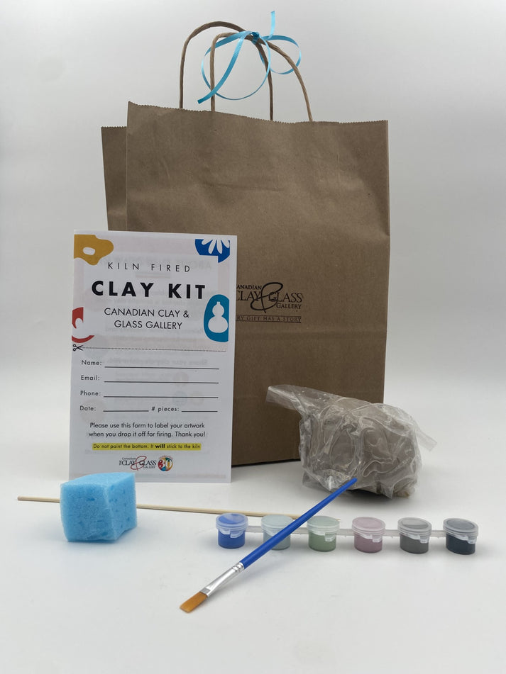 Kiln Fired Clay Kit – Shop The Clay and Glass